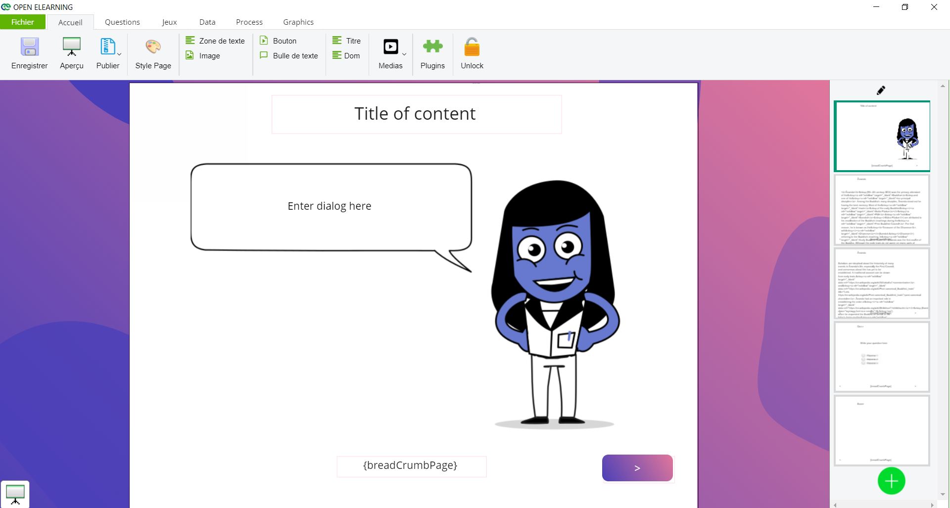 Open Elearning E Learning Authoring Tool